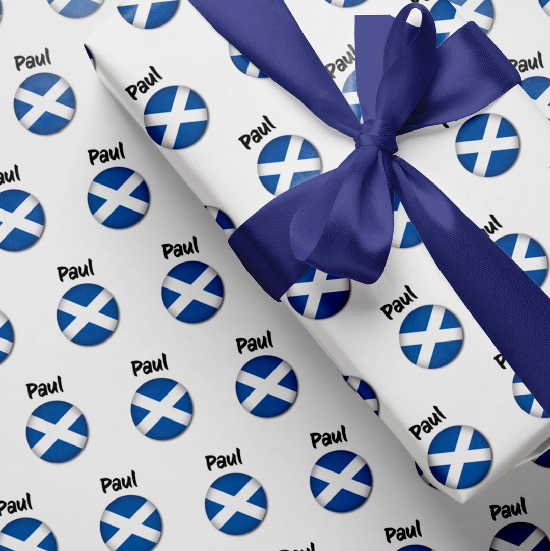 Scottish Wrapping Paper. A3 Thick Quality Gift Wrapping Paper ...