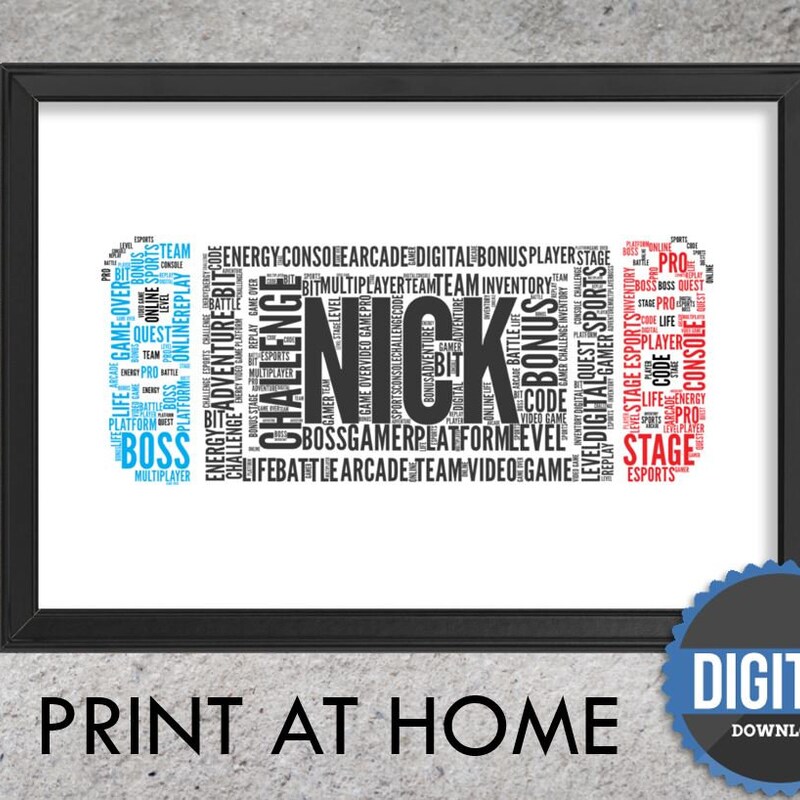 Nintendo Printables - Etsy