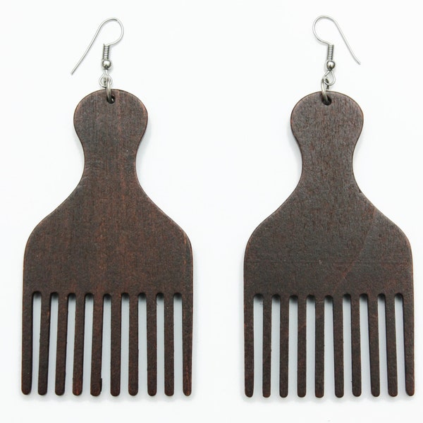 Laser Cut African Earrings - Etsy