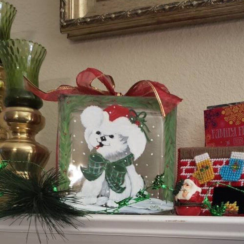 Painted Glass Blocks - Etsy