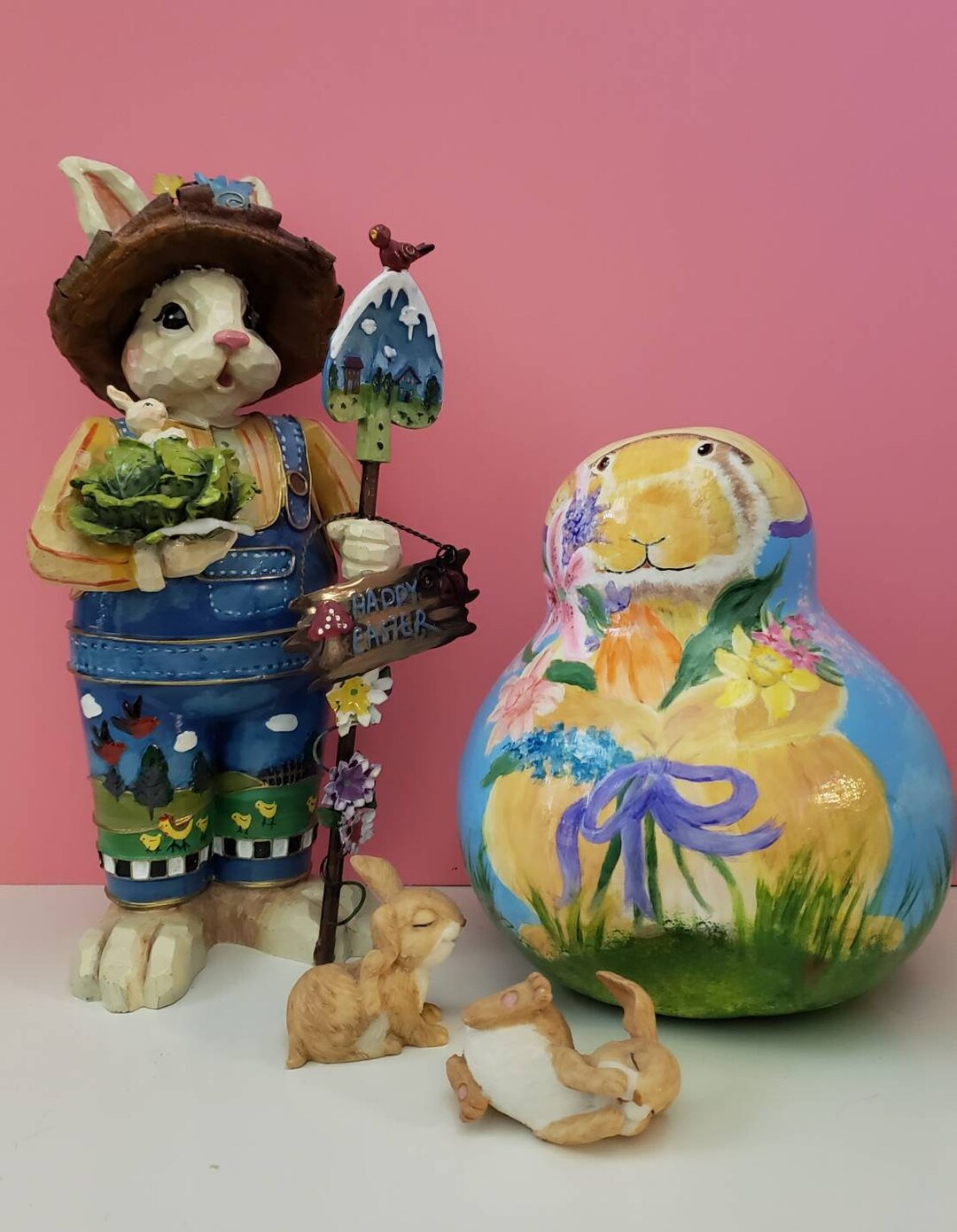 Hand Painted Acrylic Gourd - Etsy