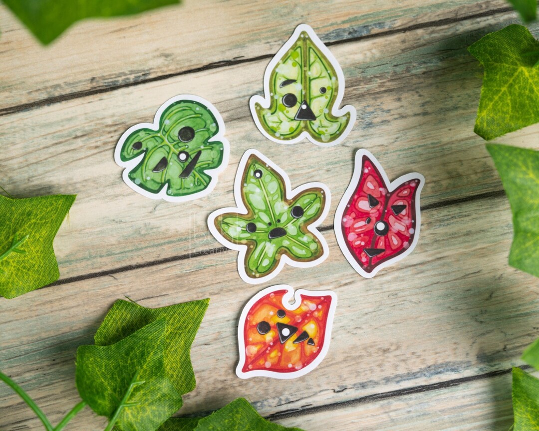 5x Korok Mask Stickers - Zelda Sticker Pack - Etsy