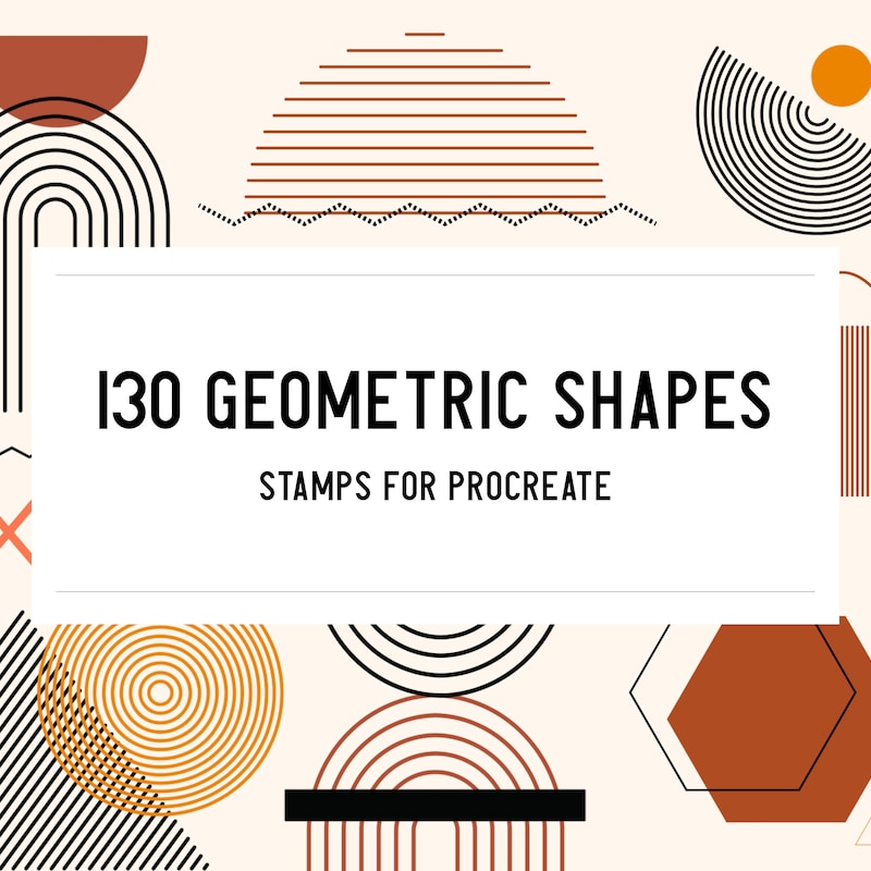 Geometric Shapes - Etsy