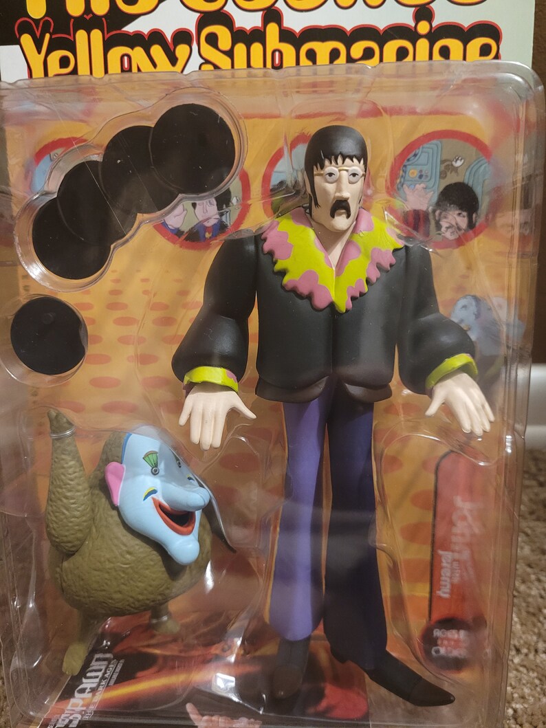 Beatles Yellow Submarine Action Figures - Etsy