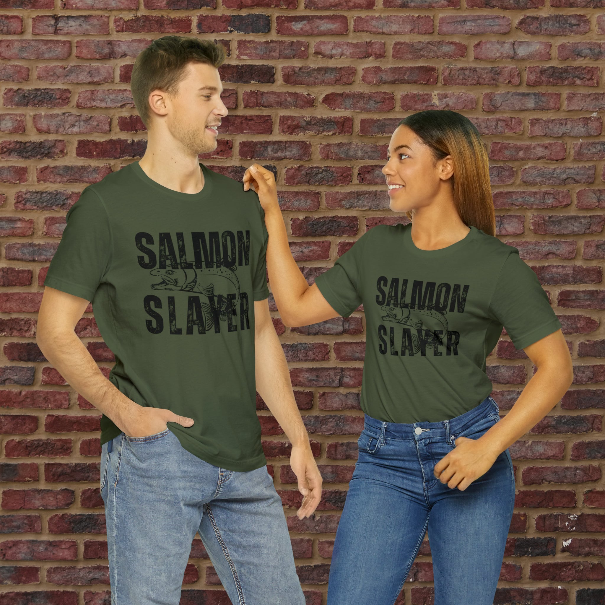 Salmon Fishing T Shirt Funny Fishing Shirt Salmon Alaska T-shirt ...