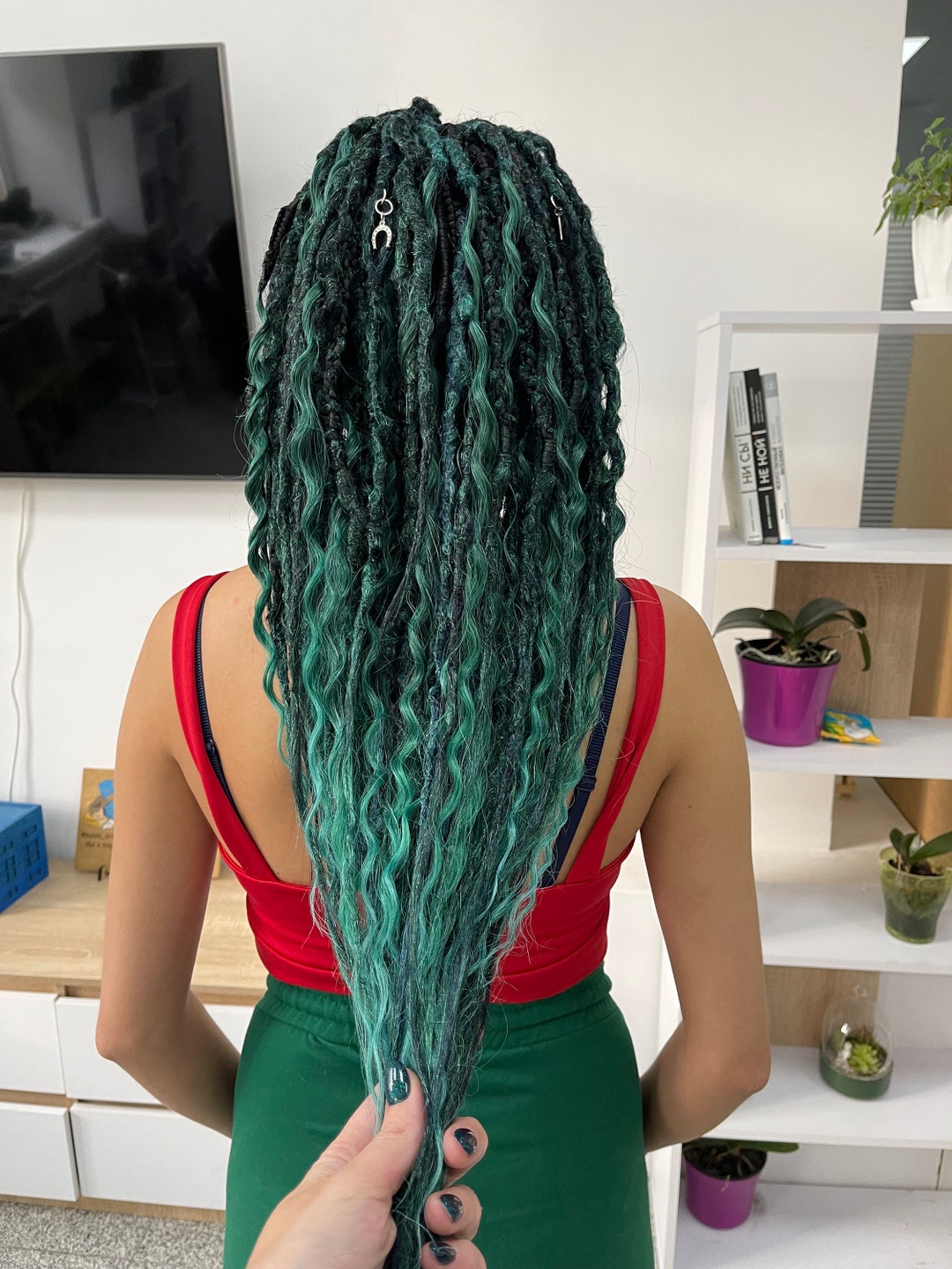 Boho Dreads Textured Dreads Viking Dreadlocks DE SE Dreads - Etsy