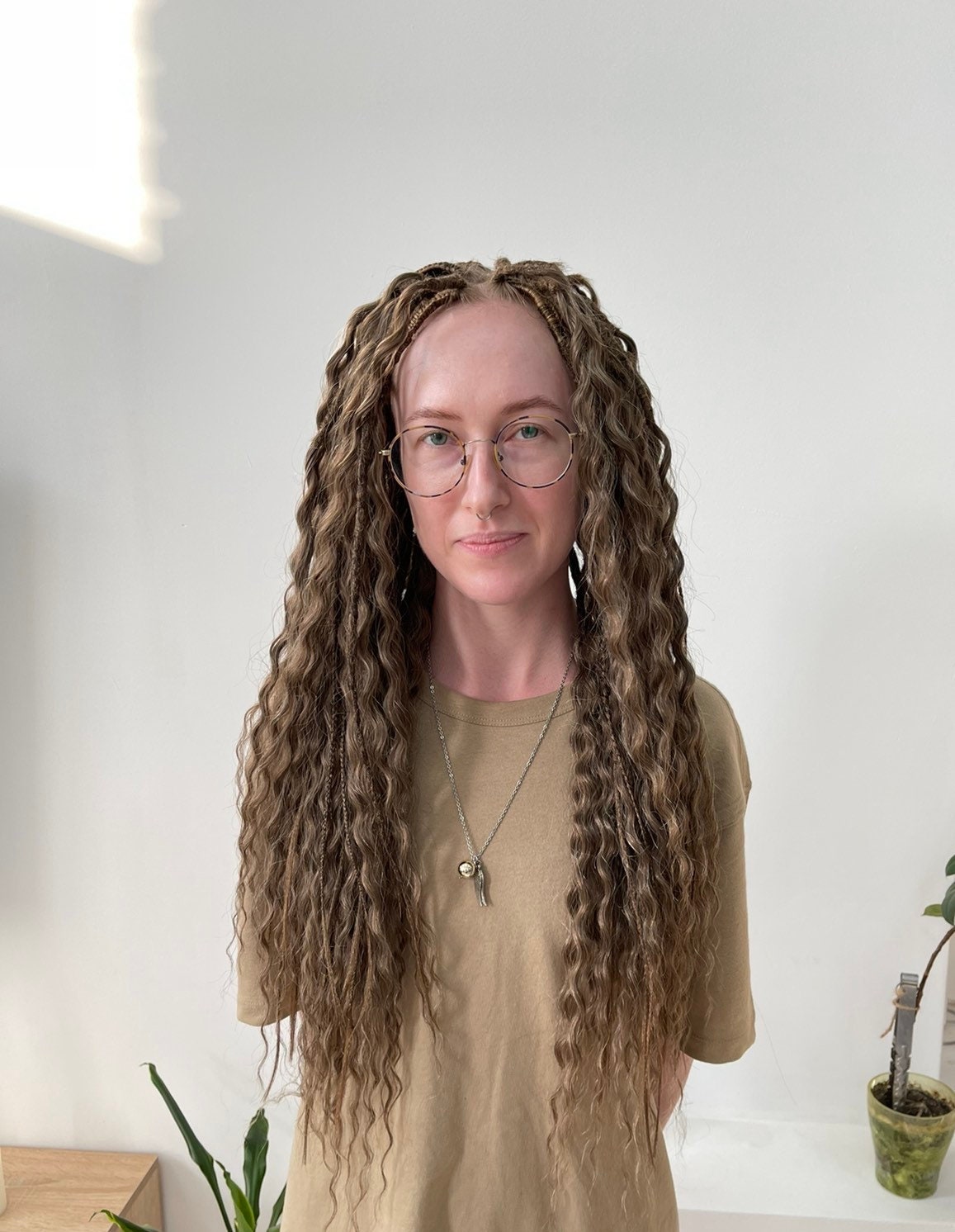 Curly Dreads Curly Crochet Dreads Curly Dreadlocks Brown - Etsy