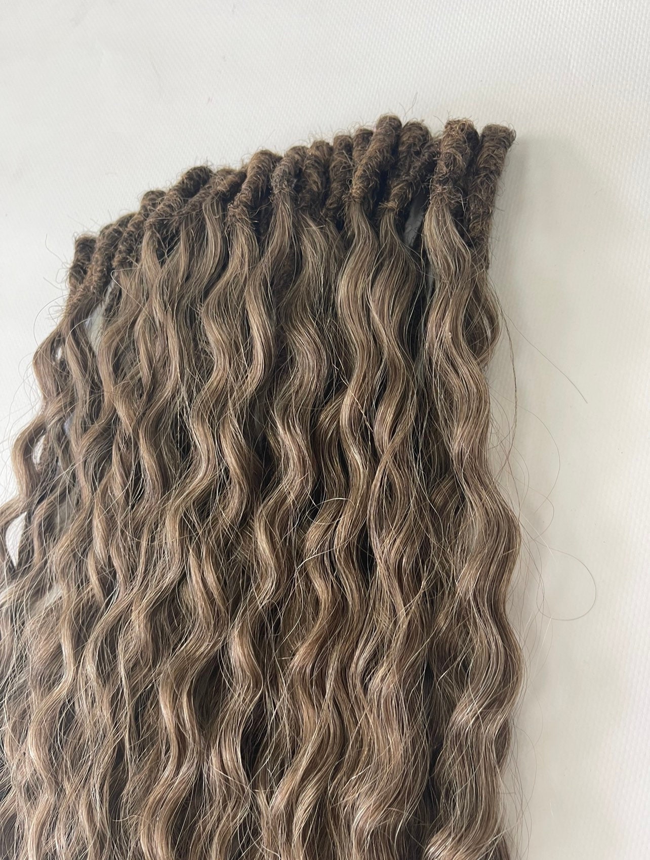 Curly Dreads Curly Crochet Dreads Curly Dreadlocks Brown - Etsy