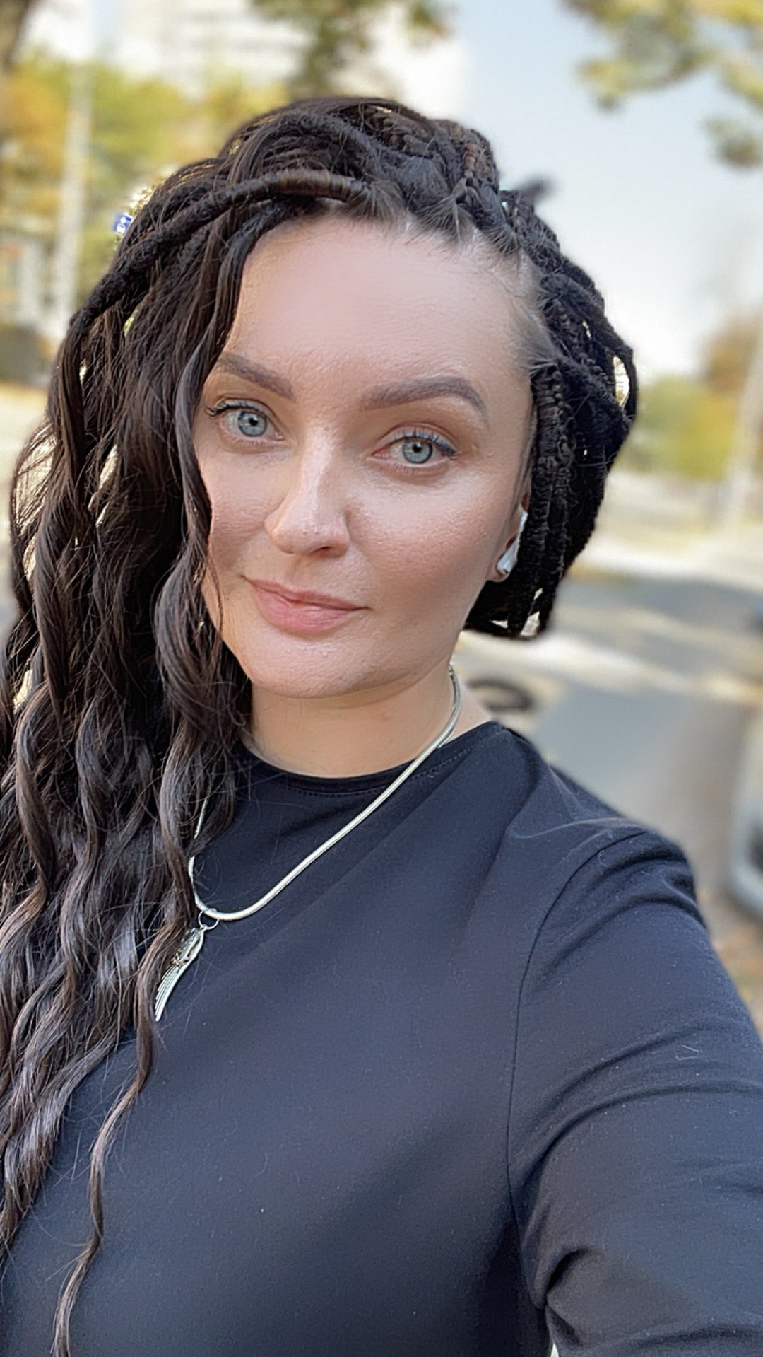 Curly Brown Dreads, Curly Crochet Dreads, Curly Dreadlocks, Dark Brown ...