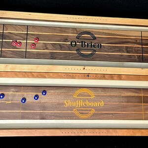 Wooden Tabletop Shuffleboard - Etsy