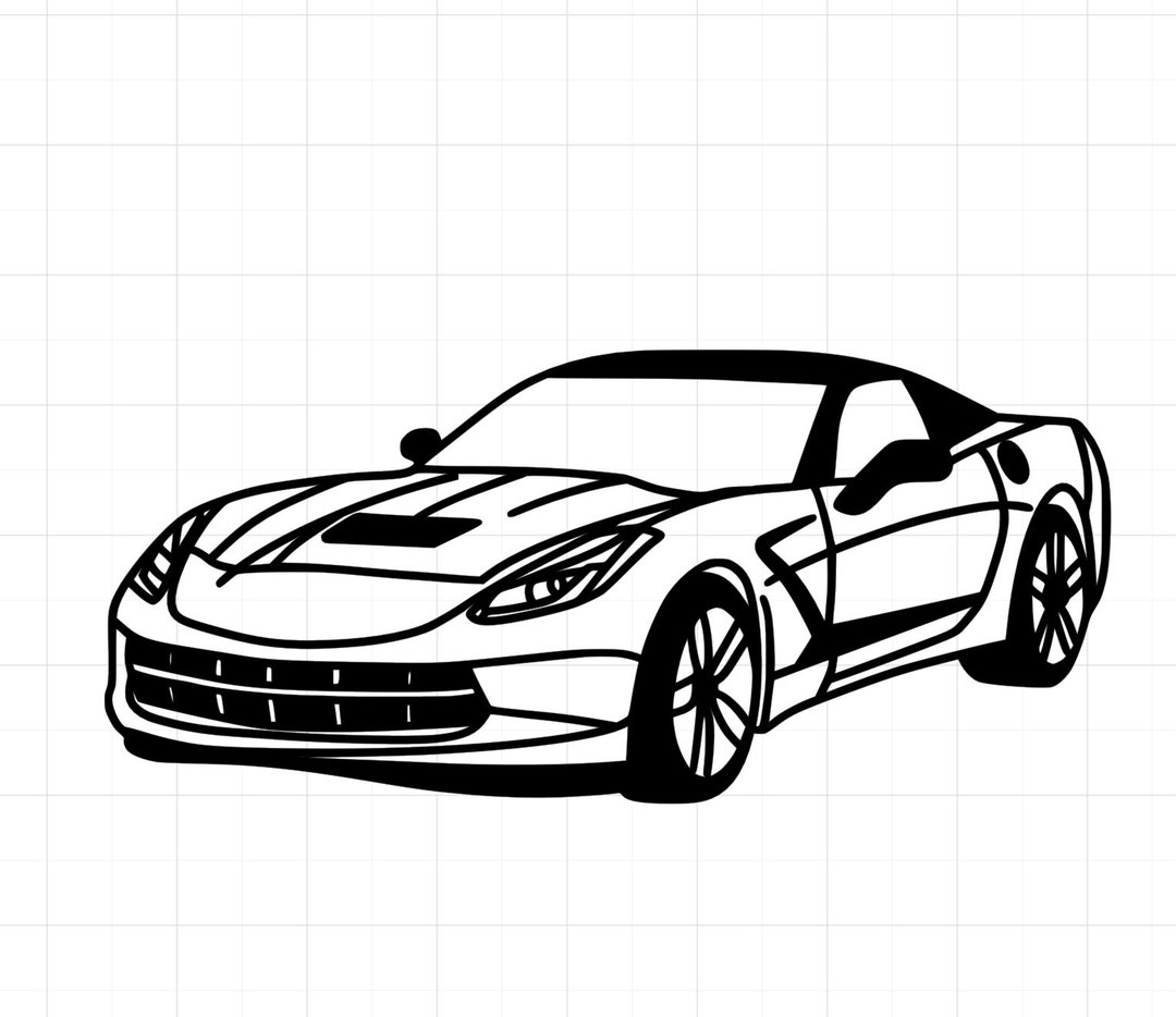 2017 Corvette Svg - Etsy