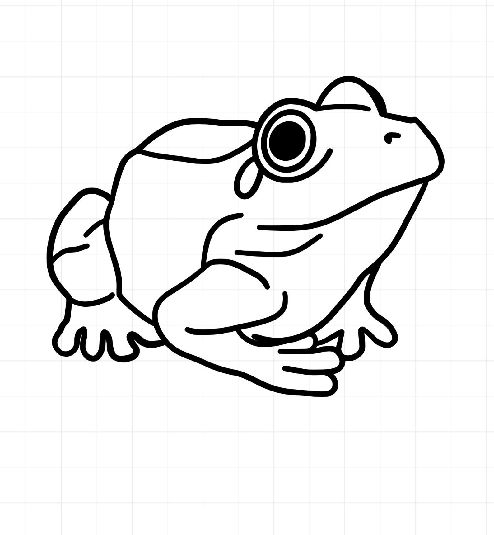 Frog Svg - Etsy