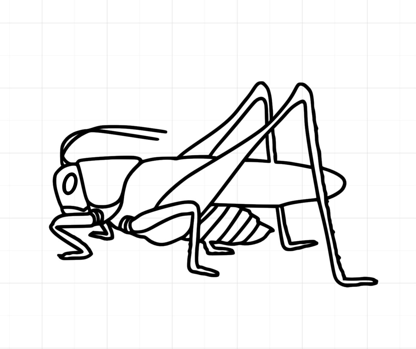 Grasshopper Svg - Etsy