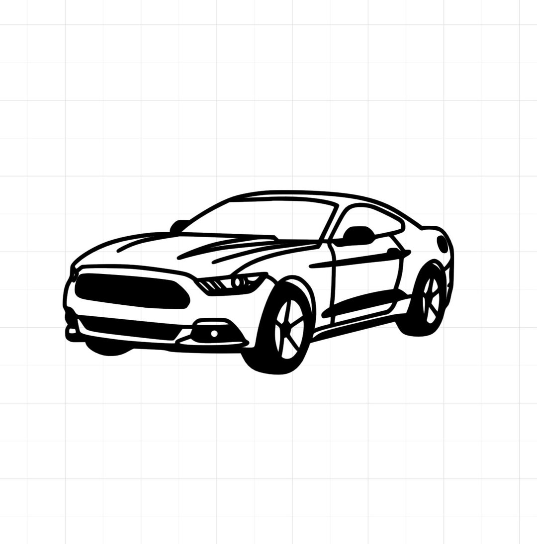 Mustang Svg 2016 - Etsy