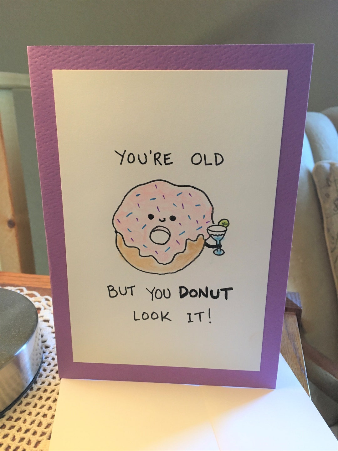 4 Card Set Birthday2 4 Unique Funny Cards W/ White Envelopes - Etsy