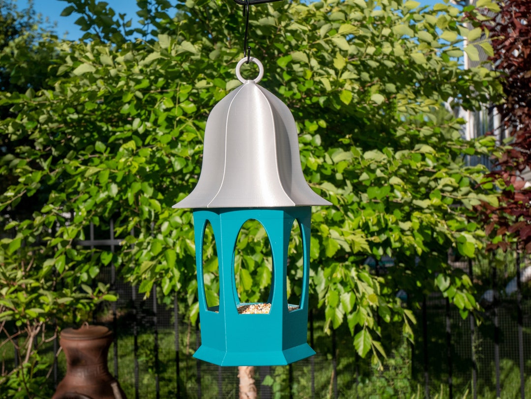 Bell Top Bird Feeder for Birds | Bird | Outdoor | Birdfeed | Hanging ...