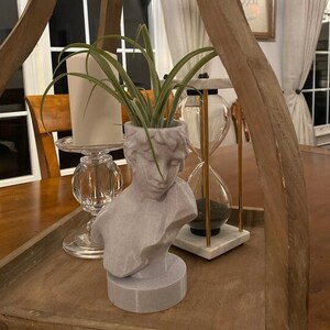 Sappho Bust Planter Pot for Plants | Greek Goddess | Sappho's Head ...