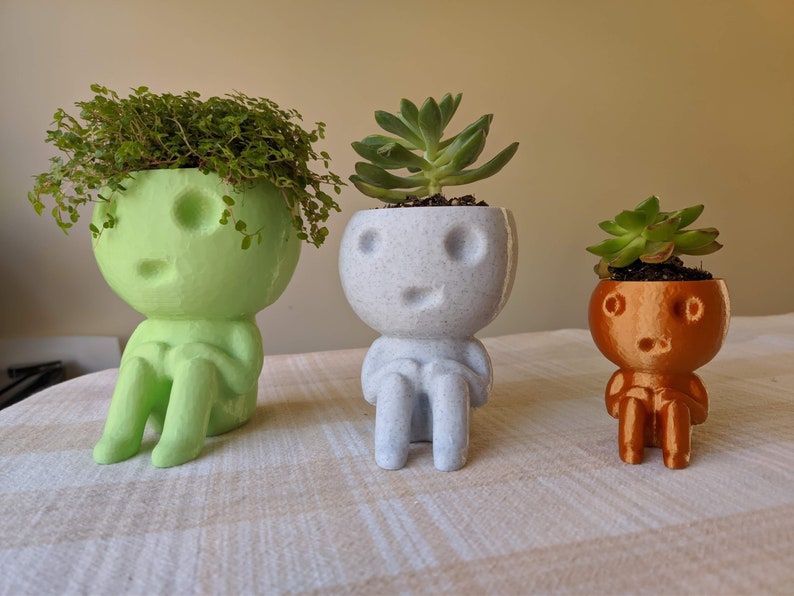 Sitting Kodama Planter Pot for Succulents Air Plants Other - Etsy