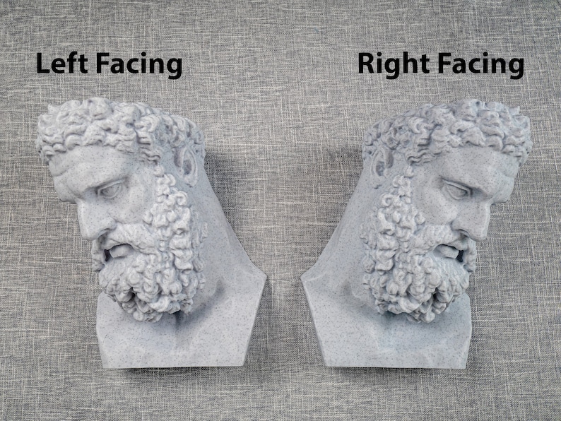 Hercules Wall Planter Pot Farnese Hercules Wall Face Planter - Etsy