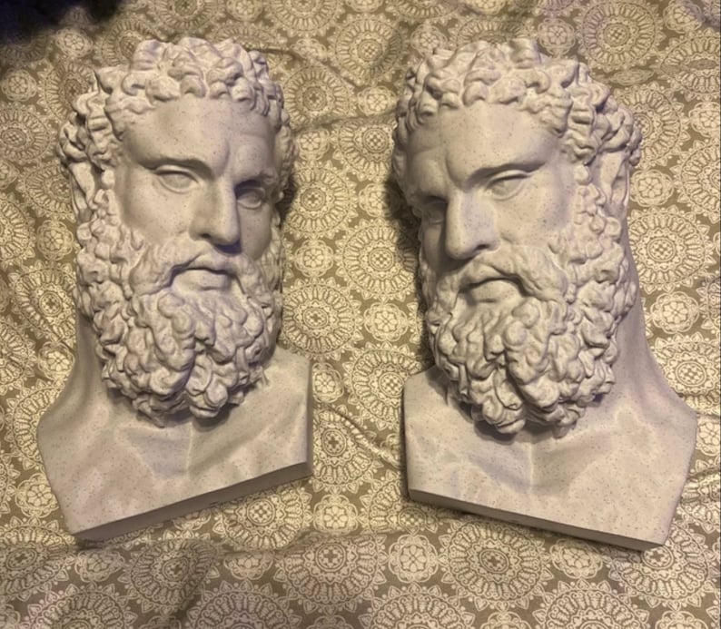 Hercules Wall Planter Pot Farnese Hercules Wall Face Planter - Etsy