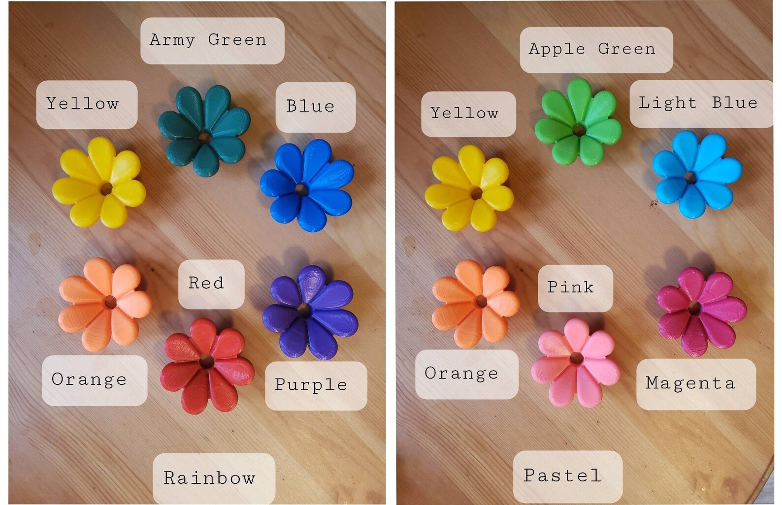 Jumbo Brick Flowers W/ Tall Pot 4 Styles 3 Sizes Wife - Etsy