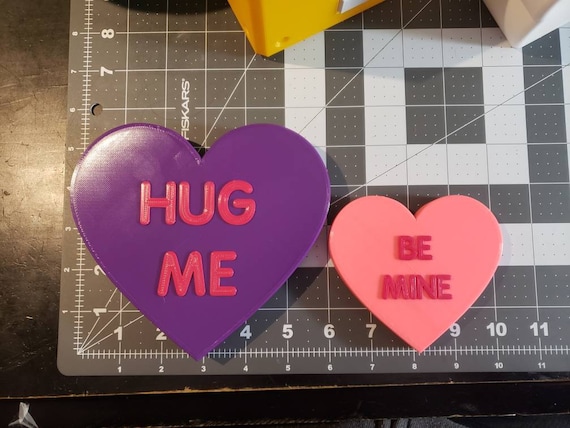 Have Your Own Conversation Hearts Custom Message 4 Sizes | Etsy