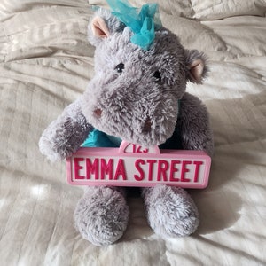 Pink Street Signs! Custom Name Plate, Gamer Gift, Nursery, Kid Room ...