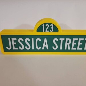 Street Signs! Custom Name Plate, Gamer Gift, Nursery, Kid Room Sign ...