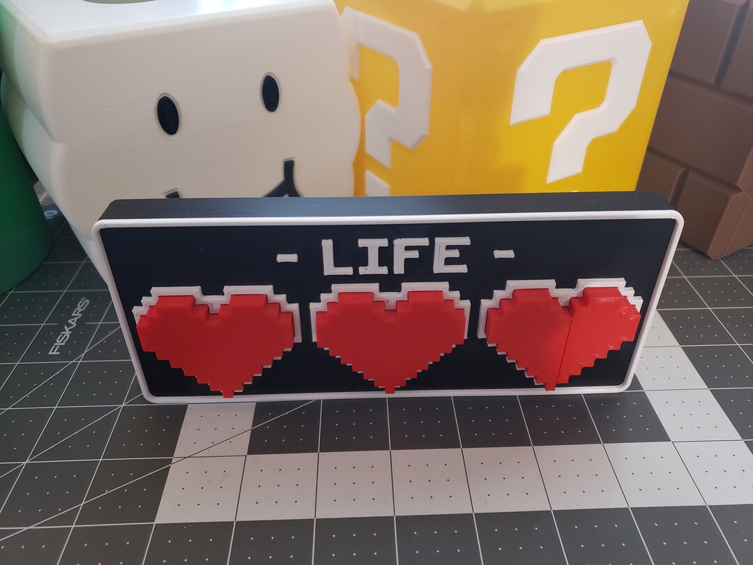 Link to my Heart / Life Bar / Health Meter / Status / Gamer - Etsy ...