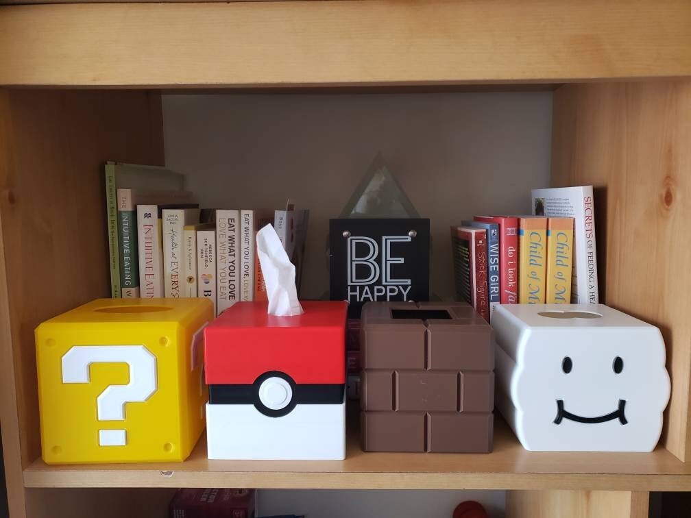 Gamer Tissue Box / Toilet Paper Covers / Question Mark / Pipe - Etsy