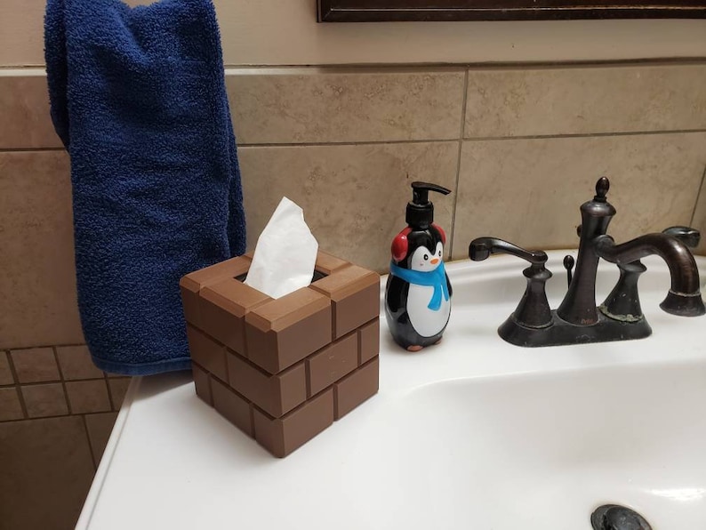 Gamer Tissue Box / Toilet Paper Covers / Question Mark / Pipe - Etsy