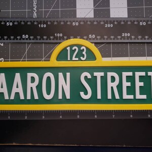 Street Signs! Custom Name Plate, Gamer Gift, Nursery, Kid Room Sign ...
