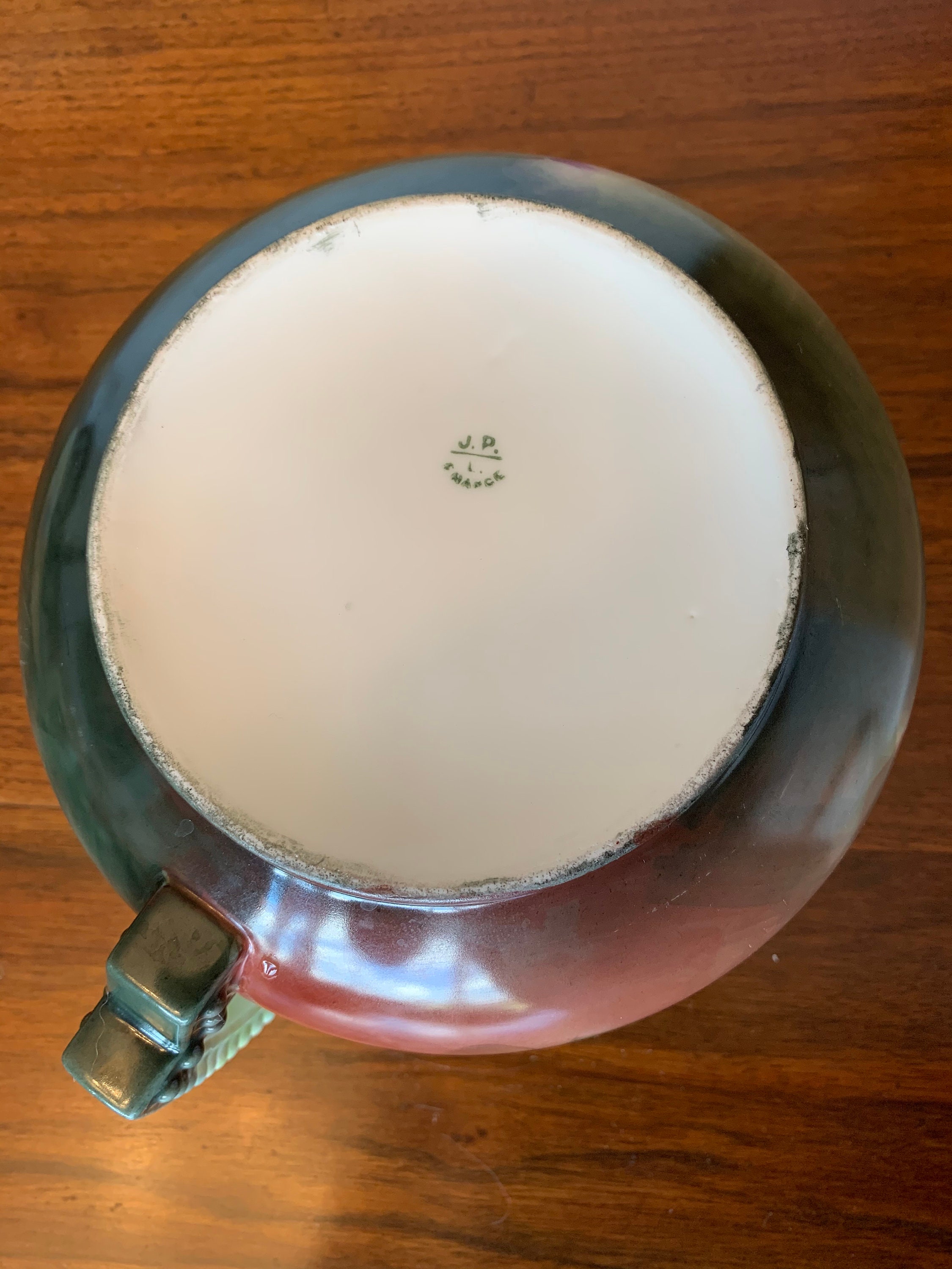 Beautiful Limoges Hand Painted Cider Lemonade Pitcher Charger - Etsy