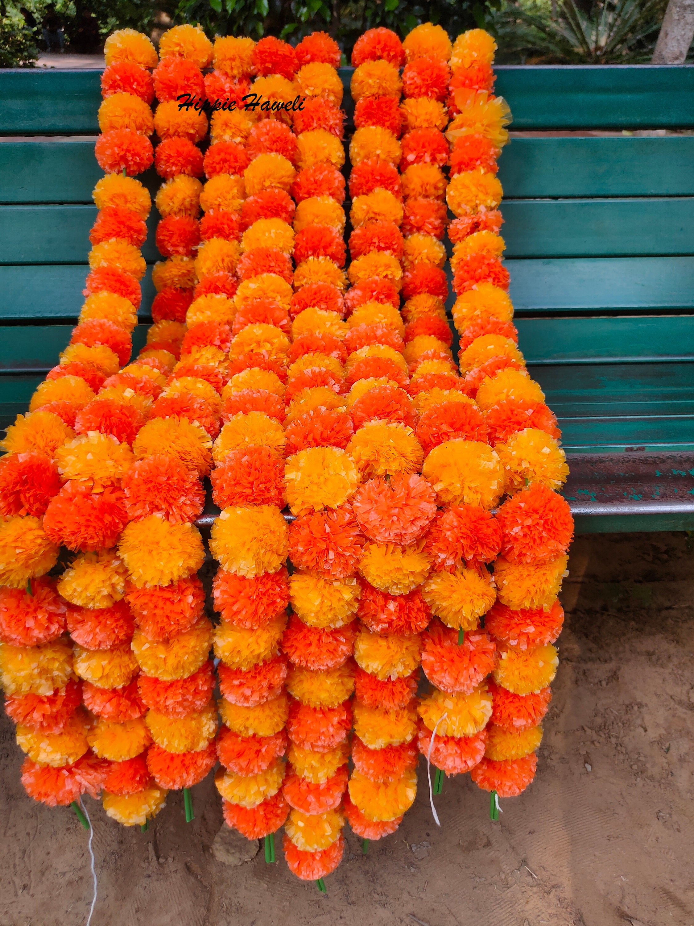 50 Pc SALE ON Indian Marigold Flower Artificial Decorative Deewali ...