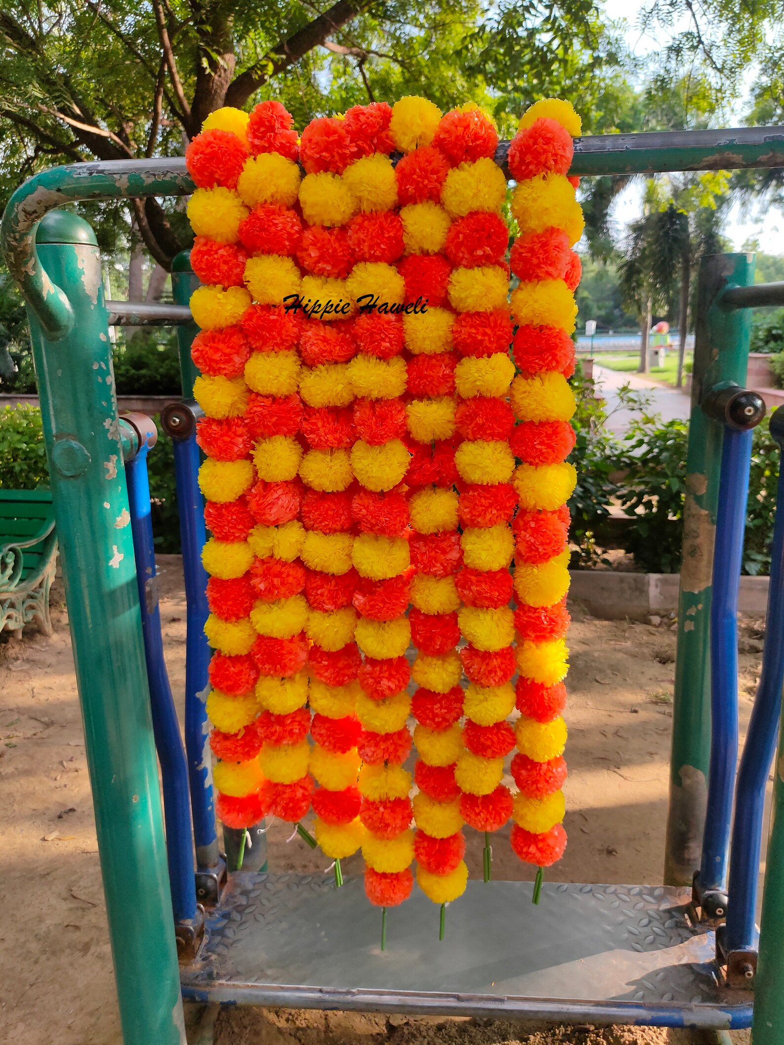 SALE ON Indian Marigold Flower Artificial Decorative Diwali Marigold ...