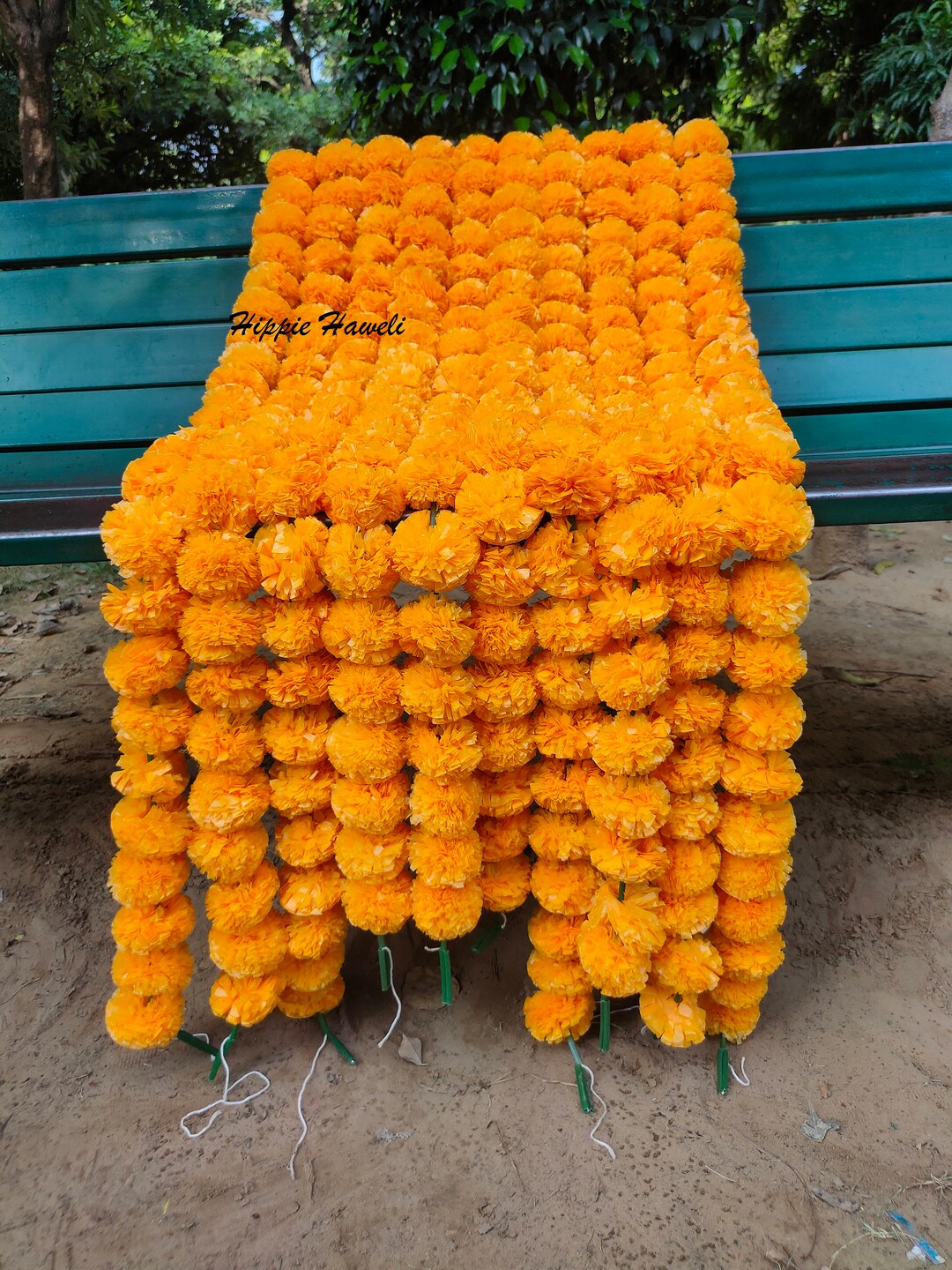 SALE ON Indian Marigold Flower Artificial Decorative Diwali Marigold ...