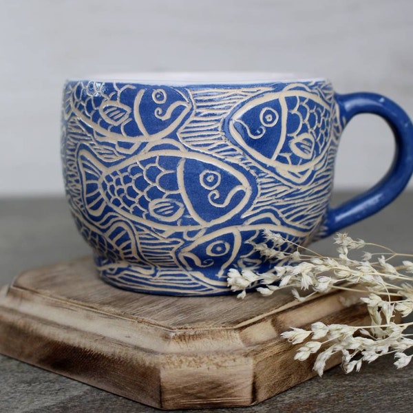 Fish Mug - Etsy
