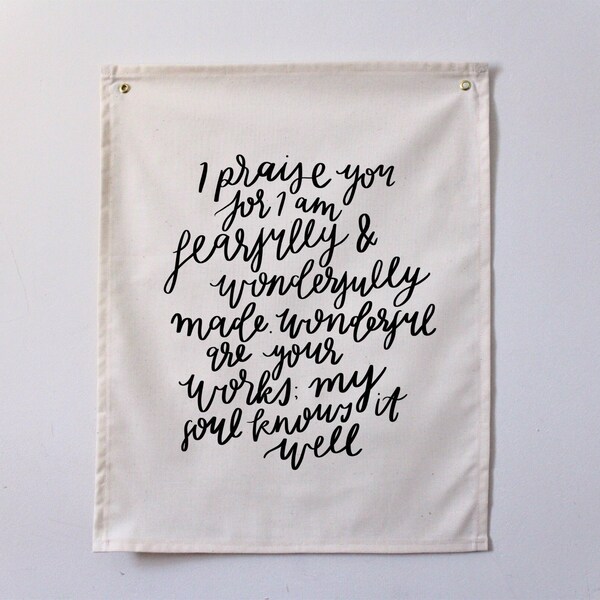 Fearfully and Wonderfully Made - Etsy