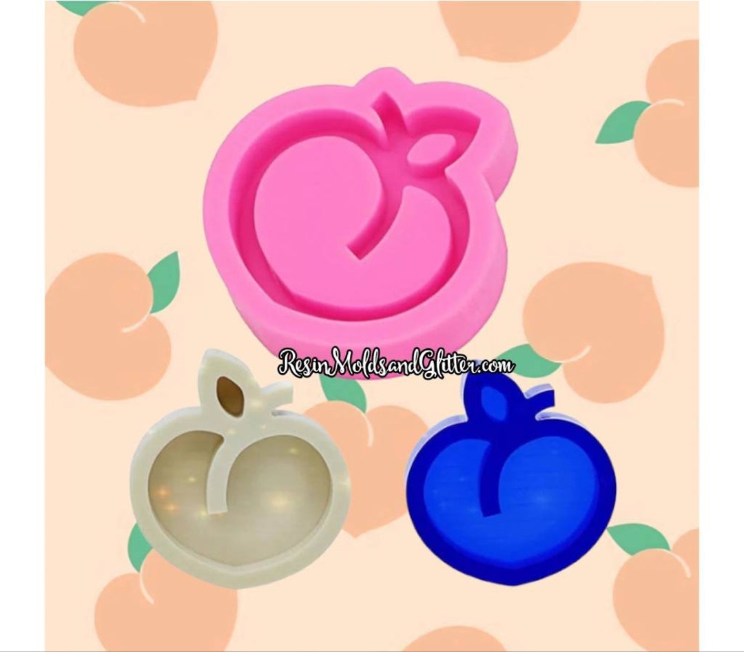 Small Peach Shaker Mold Peach Silicone Mold Shaker Molds for - Etsy