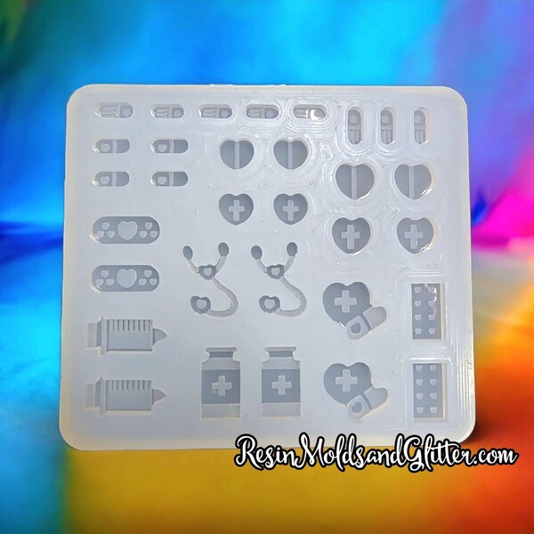 Resin Nurse Badge Molds - Etsy