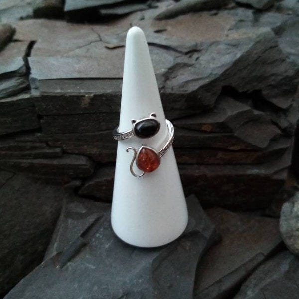 Amber Ring - Etsy