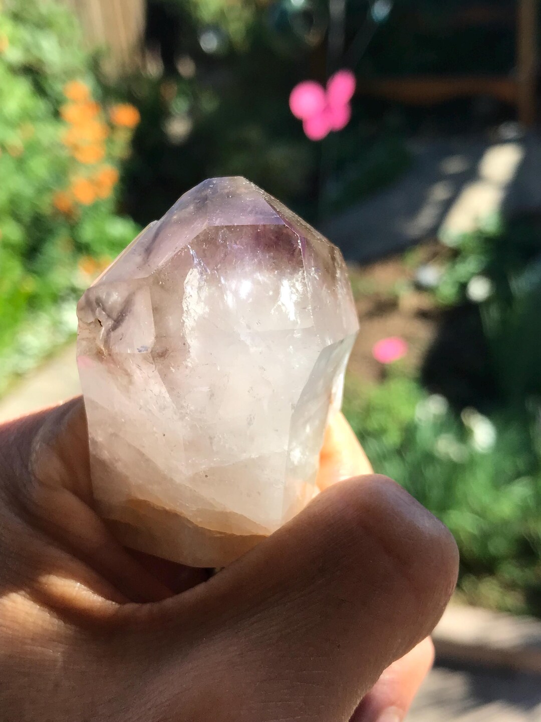 Amethyst Twin Flame Scepter Phantom Layers Metaphysical Gemstone - Etsy