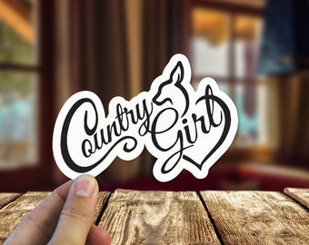 Country Girl Decal - Etsy