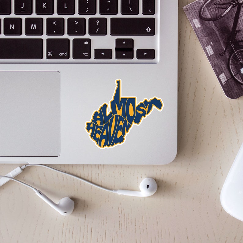Almost Heaven West Virginia Decal / Sticker - Etsy