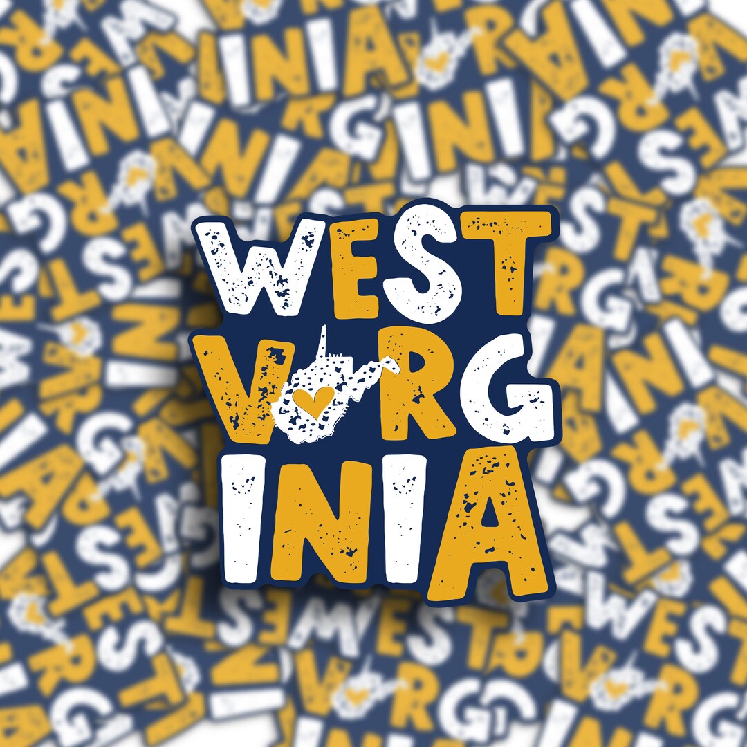 West Virginia Sticker / Decal - Etsy