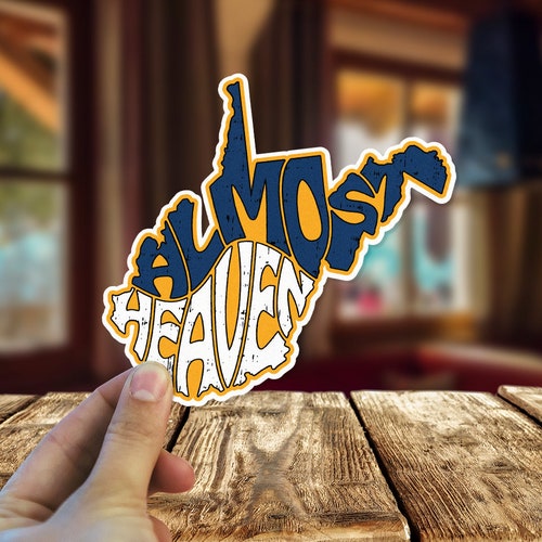 Almost Heaven West Virginia Decal / Sticker - Etsy