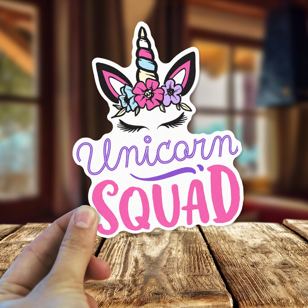 Unicorn Squad Decal / Sticker - Etsy