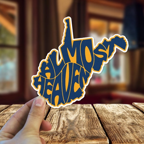 West Virginia Sticker West Virginia Decal Multiple Sizes - Etsy
