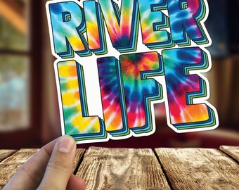 River Life Decal - Etsy