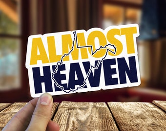 Almost Heaven Sticker - Etsy
